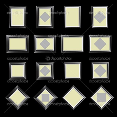 Rectangular Frames Vector Stock Vector By ©ngaga35 32362721