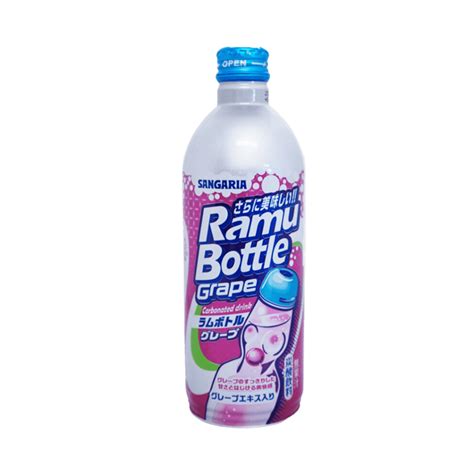 Sangaria Grape Ramu Bottle 500ml - Japantastic