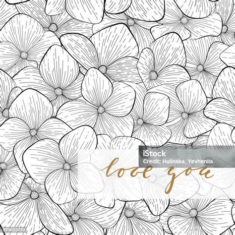 당신을 사랑해요 손 흑백 꽃 패턴에 골드 브러쉬 펜 글자를 그려 0명에 대한 스톡 벡터 아트 및 기타 이미지 0명 가리기 개화기 Istock