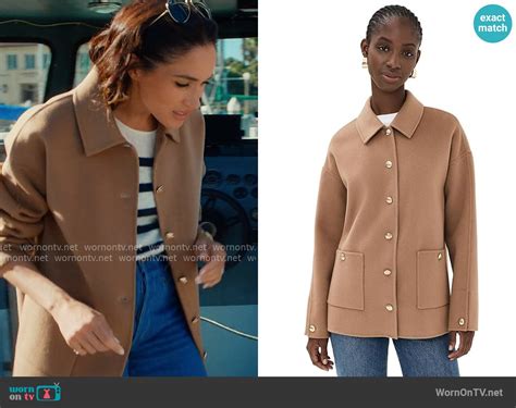 Wornontv Meghan Markles Camel Jacket On With Love Meghan Meghan