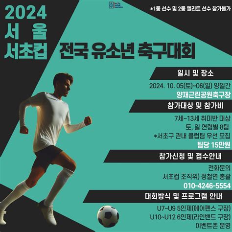 전국유소년축구대회 홍보 Band