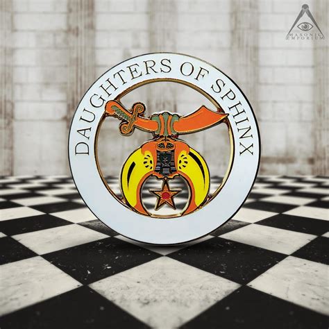 Daughters Of Sphinx Auto Emblem Etsy