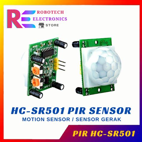 Pir Motion Sensor Detector Motion Detector Hc Sr501 Module Shopee