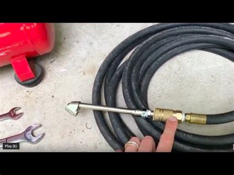 How to replace leaking Air Compressor Coupler - FAST & EASY! - YouTube