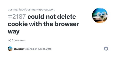 Could Not Delete Cookie With The Browser Way · Issue 2187