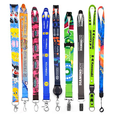 Dye Sublimated Lanyard Planet