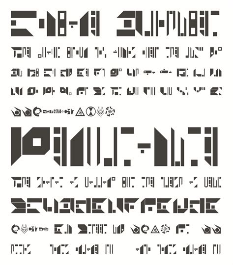 combine alphabet font
