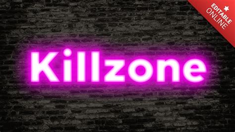 Killzone Text Effect Generator
