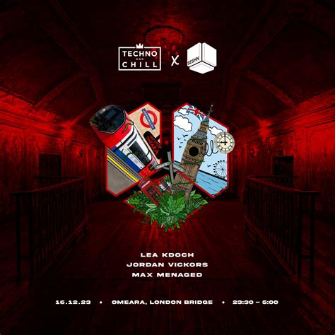 Techno And Chill X SESHN Sat 16 Dec 2023 11 00pm Omeara