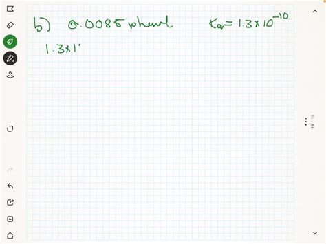 Solvedusing The Values Of Kb In Appendix C Calculate Oh And The