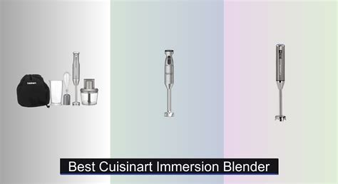 4 Best Cuisinart Immersion Blenders Of 2026