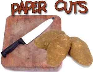Paper Cuts Science Experiment