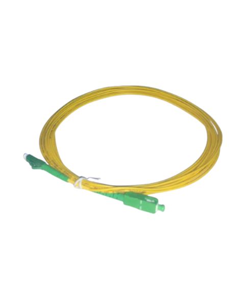 Jarretière Optique Single Mode Simplex En Pvc Sc Apc Sc Apc 3mm 15m Mahdifirro