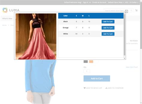 Magento 2 Size Chart Extension Integrate Size Guide Module Webkul