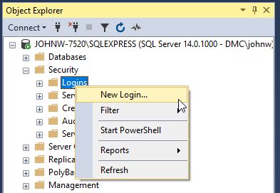 SQL Express Scripting From WinCC Advanced DMC Inc