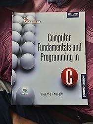 Computer Fundamentals And Programming In C E EBook Thareja Reema Amazon In Books