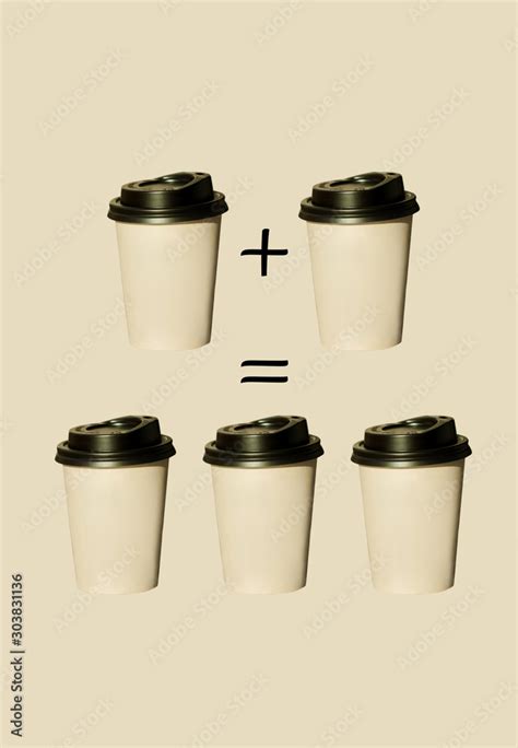 coffee for free sale 1 plus 1 equals 3 cups t banner hot drinks to