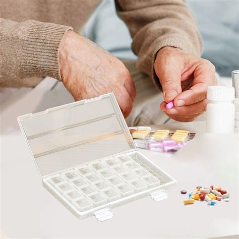 Lwvith 2024 New Storage Bins Used For Organizing And Storing 7 Days Weekly Tablet Am Pm