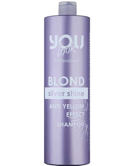 You Look Шампунь от желтизны Silver Shine Shampoo 1000мл купить от AZUM ...
