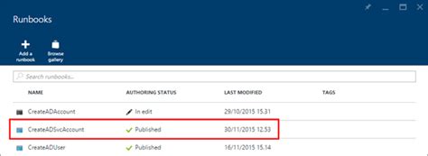 Create Service Accounts Using Azure Automation And Oms A Blog On Microsoft Azure By Daniel