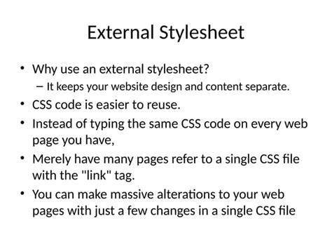 Introduction To Csspptx Web For Web Web Ppt
