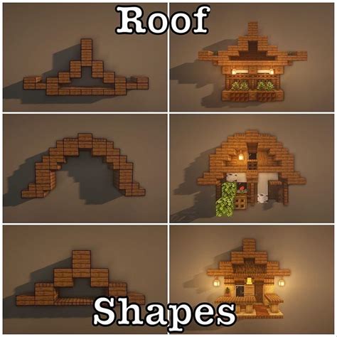 Window Roof Design Minecraft