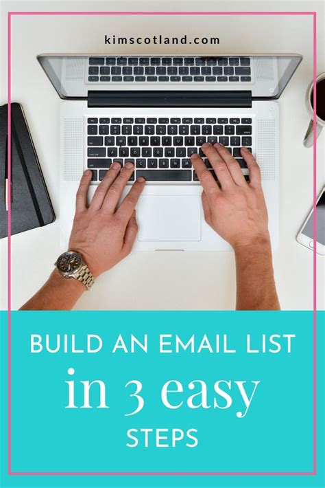 How To Build An Email List In Easy Steps Kim Scotland