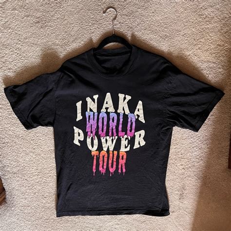 Inaka Power Shirts Inaka Power World Tour Tee Poshmark