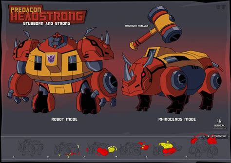 Tfa Headstrong Predacons By Grinwise On Deviantart Transformers