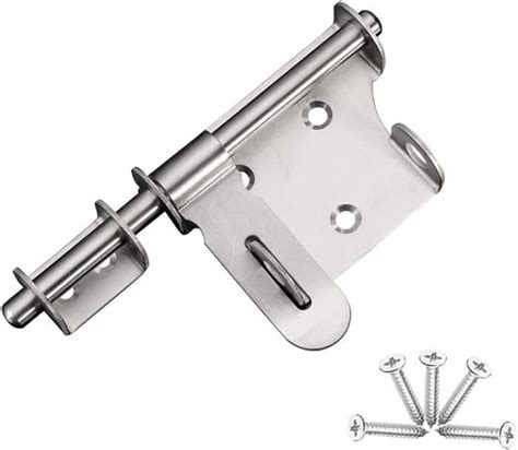 Boulon De Porte En Acier Inoxydable Verrou Loquet De Scurit Pour Porte