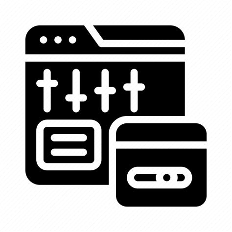 Settings Webpage Browser Setup Computer Icon Download On Iconfinder