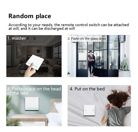 WIFI Smart Door Gate Access Control Switch Push Button Tuya Smart Life App JJ Smart Living