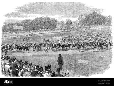The Start For The Derby From A Photograph By Mr Herbert Watkins