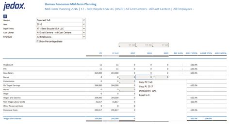 Jedox For Workforce Planning Informatec
