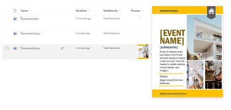 File Preview On Hover In Sharepoint Online Lists Json Microsoft