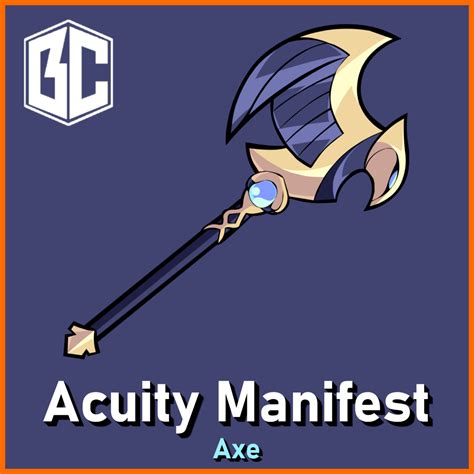 Acuity Manifest Axe Brawlhalla Codes