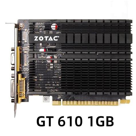 Zotac Geforce Gt Gb Gddr Gpu Nvidia Gt Gd Dvi Vga Pci E