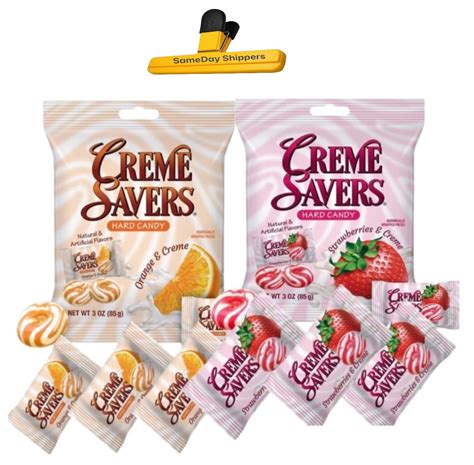 Creme Savers Hard Candy Individually Wrapped Variety Pack With
