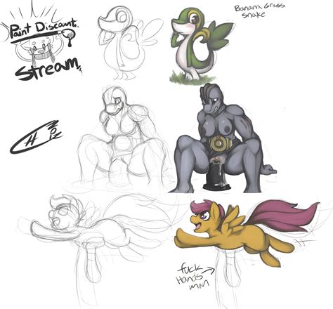 Rule 34 Banana Grass Snake Blush Breasts Classified Crud Crossover Dildo Female Friendship Is