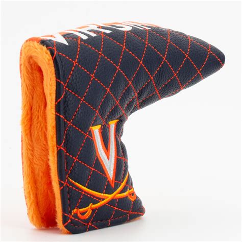Virginia Cavaliers Quited Blade Putter Cover Split Team Golf