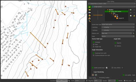 Vector Field Markers Do Not Respect Map Rotation Issue Qgis QGIS GitHub