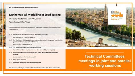 Ista International Seed Testing Association On Linkedin Ista