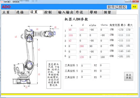 六轴机器人控制系统软件设计 机器人软件控制系统 csdn博客