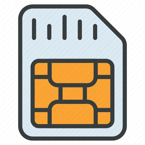 Sim Card Phone Sim Finance Phone Icon Download On Iconfinder