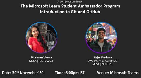 Muskaan Verma On Linkedin Microsoft Mlsa Webinar Github