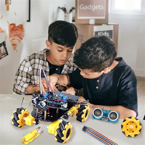 Starter Robot Car Kit For Arduino Programming Automation Robot Framework Complete Kit For