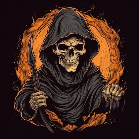 Premium Photo Super Dope Laid Back Killer Skeleton Streetwear