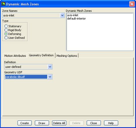 ANSYS FLUENT UDF Manual Hooking DEFINE GEOM UDFs