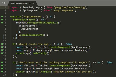 Wallabyjs Tutorials Angular Cli Tutorial