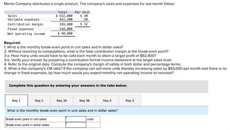 Solved Required 1 What Is The Companys Degree Of